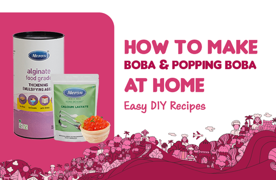 How to Make Boba & Popping Boba at Home – Easy DIY Recipes – MeronKart