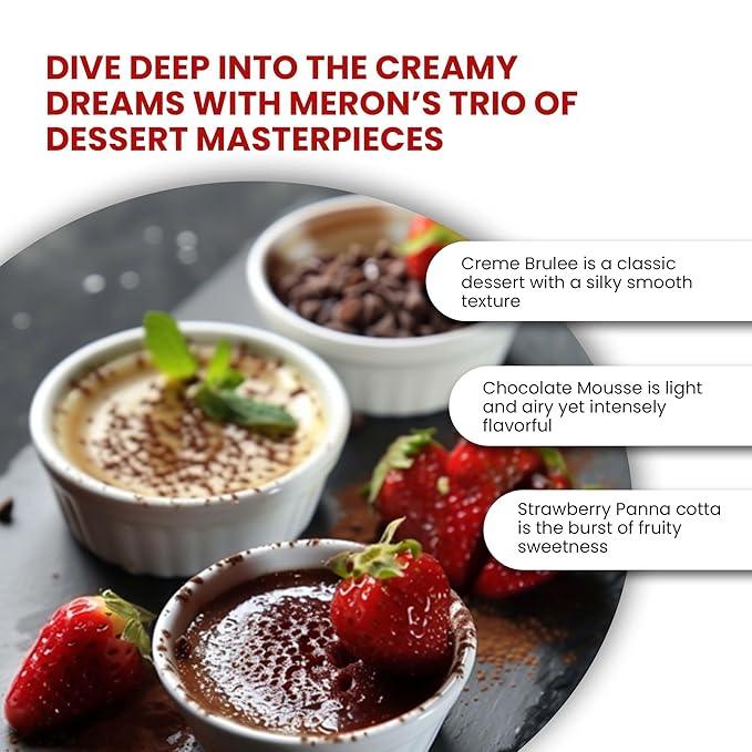 Buy Meron’s Instant Dessert Mix Combos | Chocolate Mousse | Creme ...
