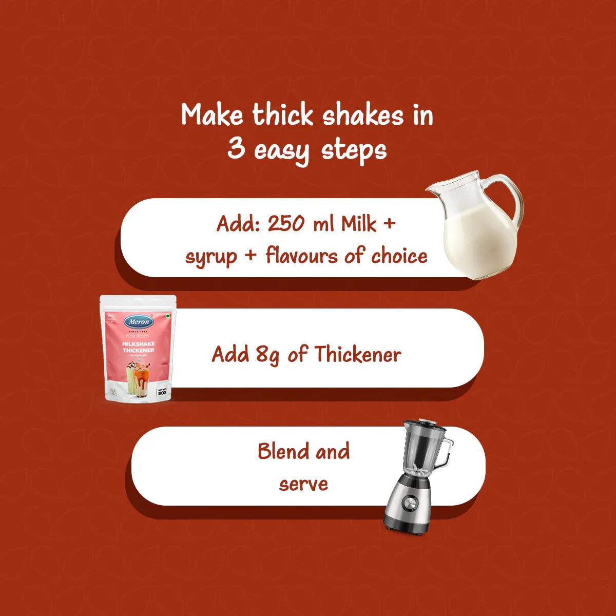 Buy Milkshake Thickener - 1 Kg Online at Best Prices – MeronKart