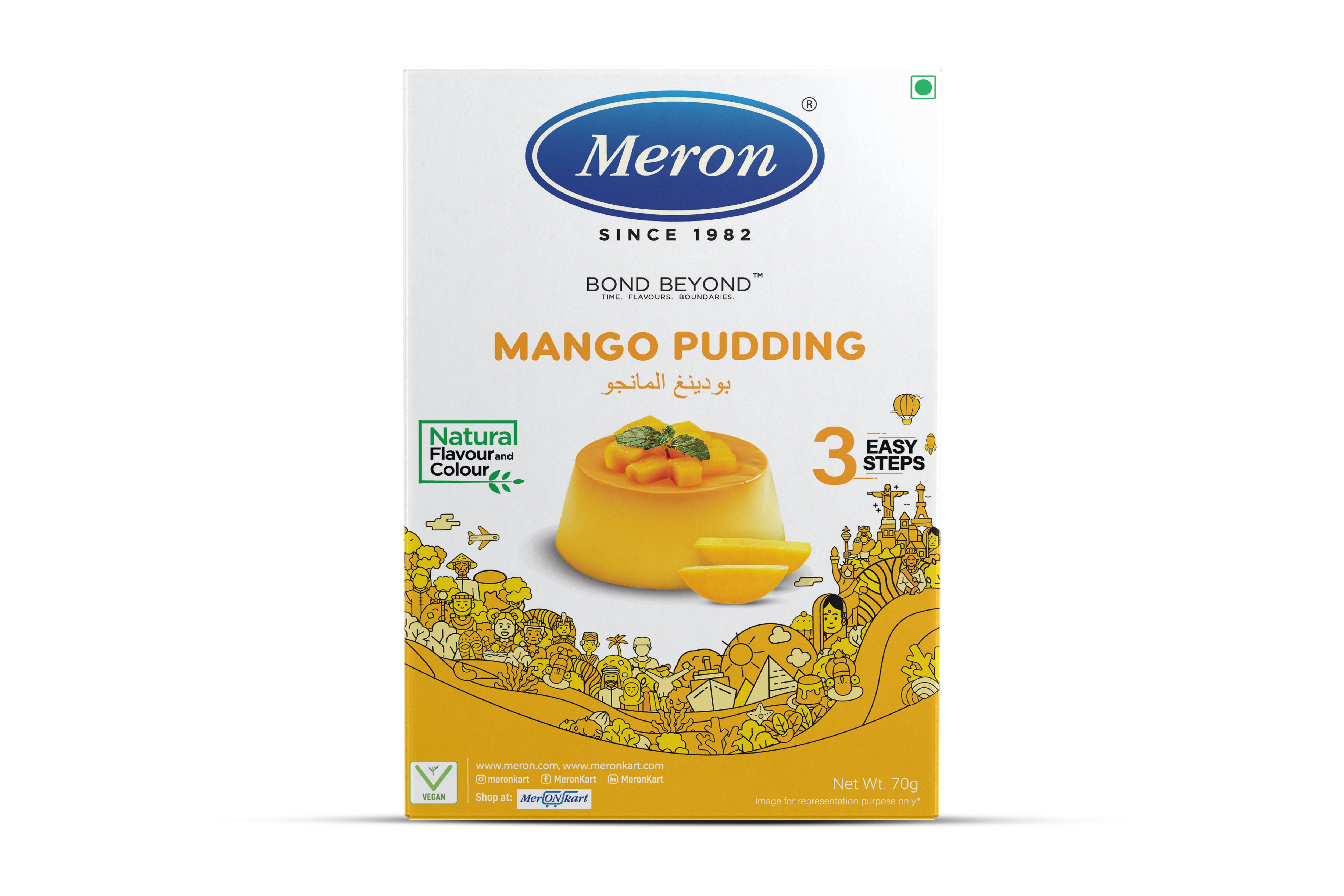 Mango Pudding - 70 gm – MeronKart